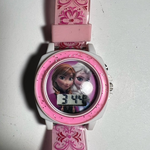 Disney | Accessories | Disney Frozen Digital Musical Watch Plays Let It ...